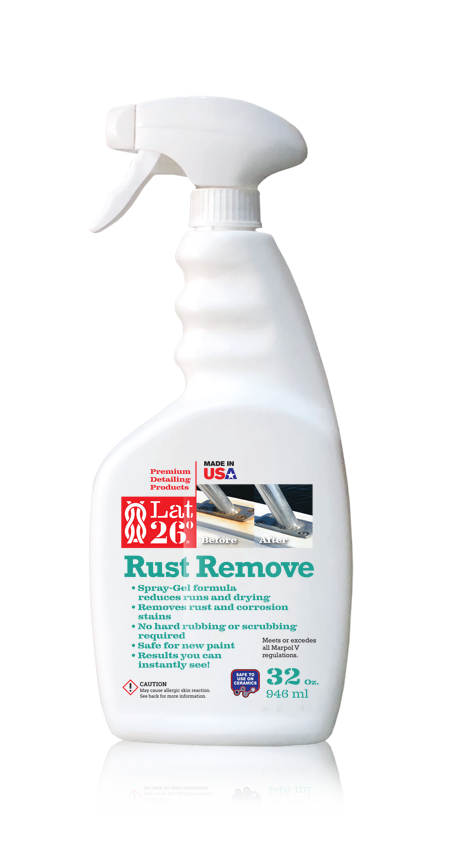 Rust Remove | boat and yacht cleaning products | Premium Detailing Products